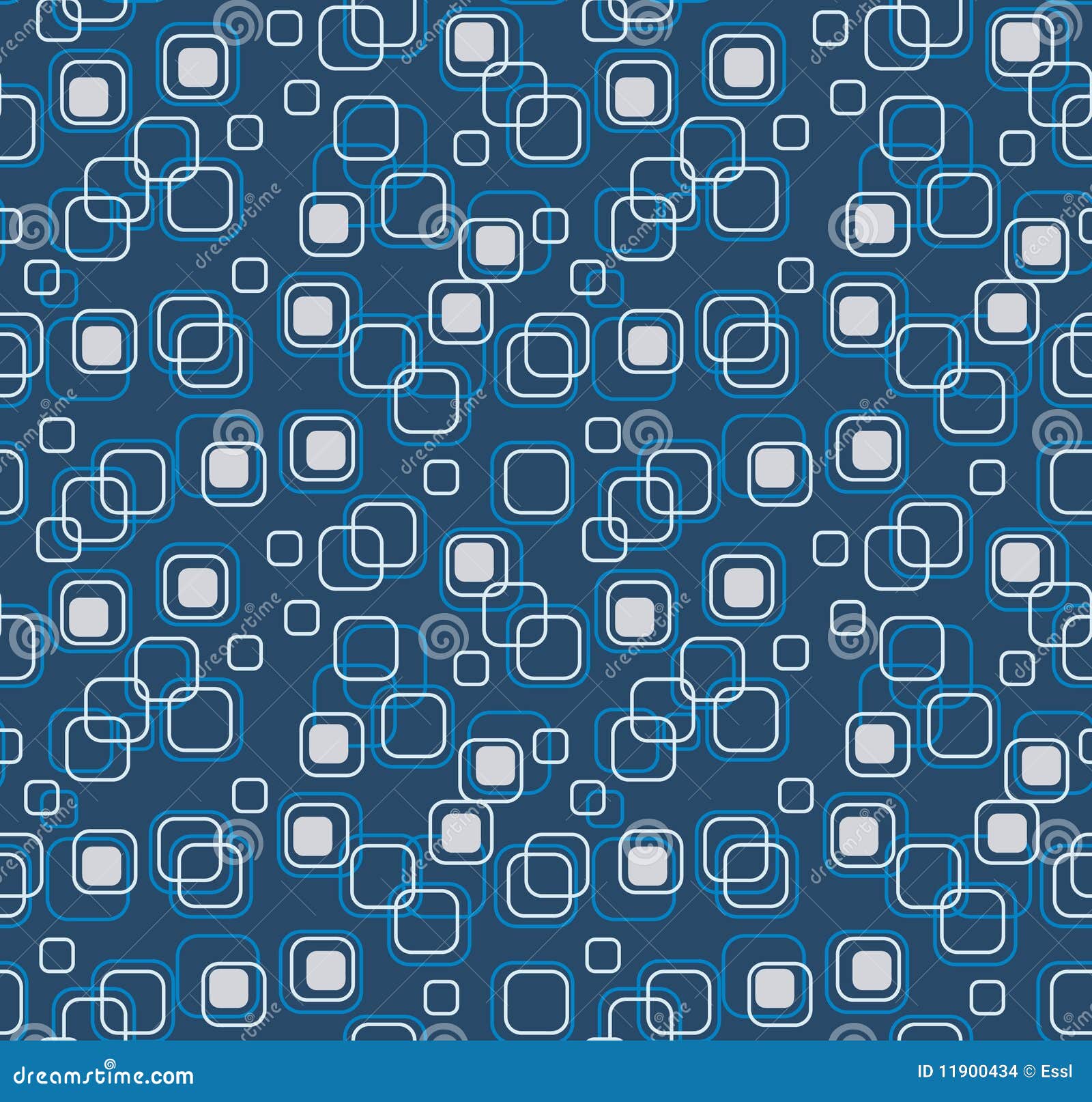 Abstract Blue Seamless Background Stock Vector - Illustration of trendy ...