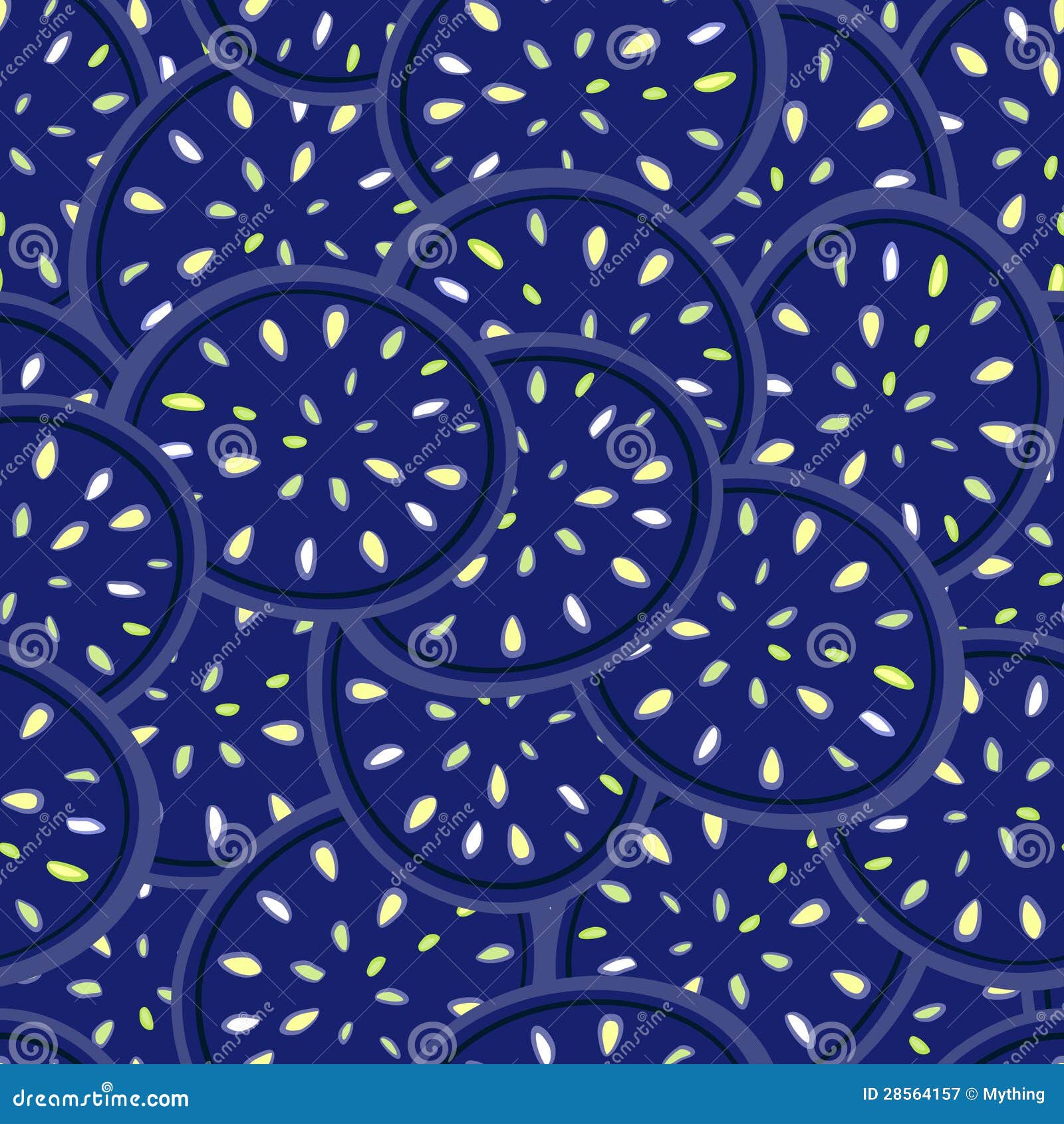 Abstract Blue Seamless Background Stock Vector - Illustration of ...