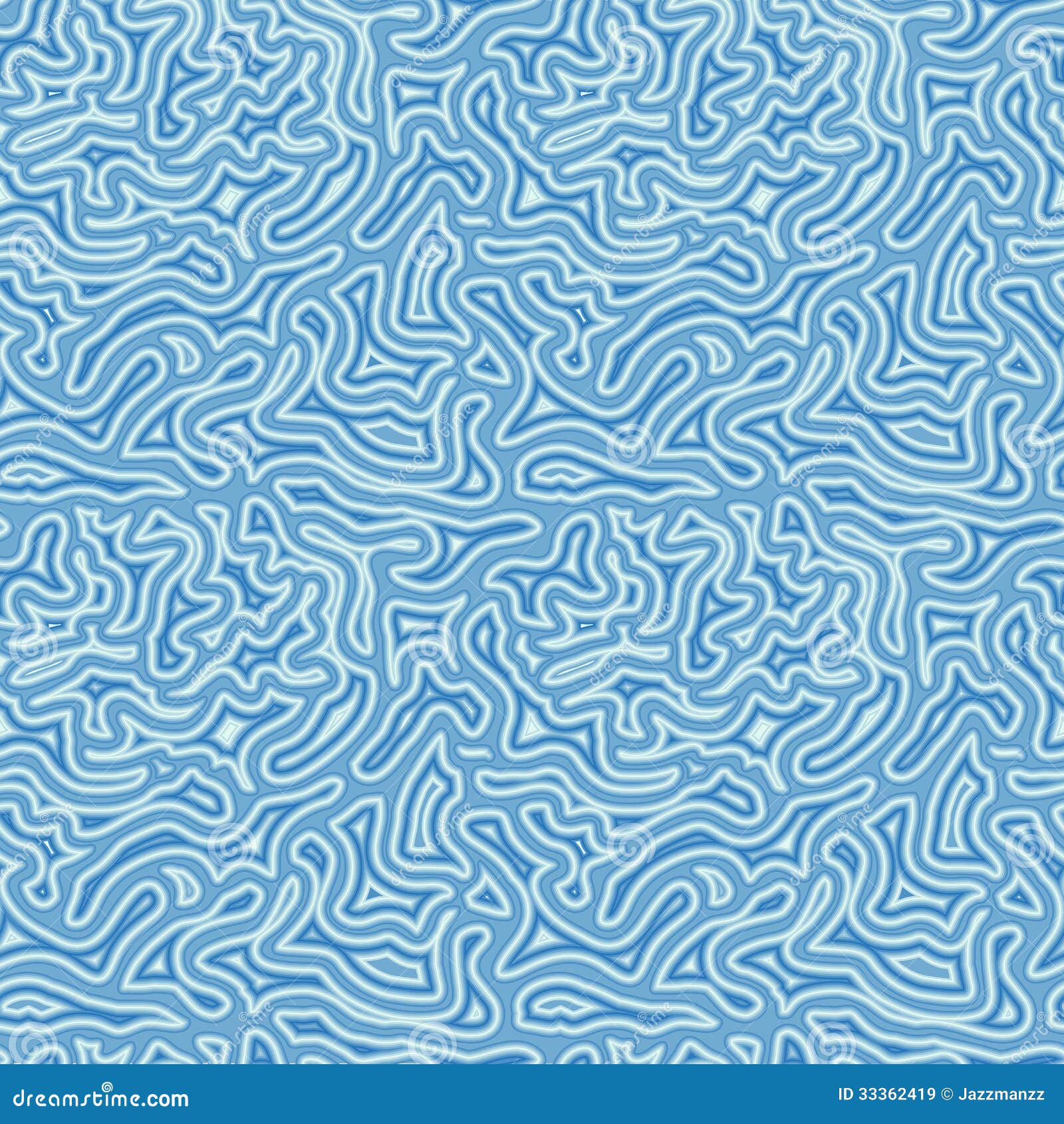 Abstract Blue Seamless Background. Stock Vector - Illustration of ...