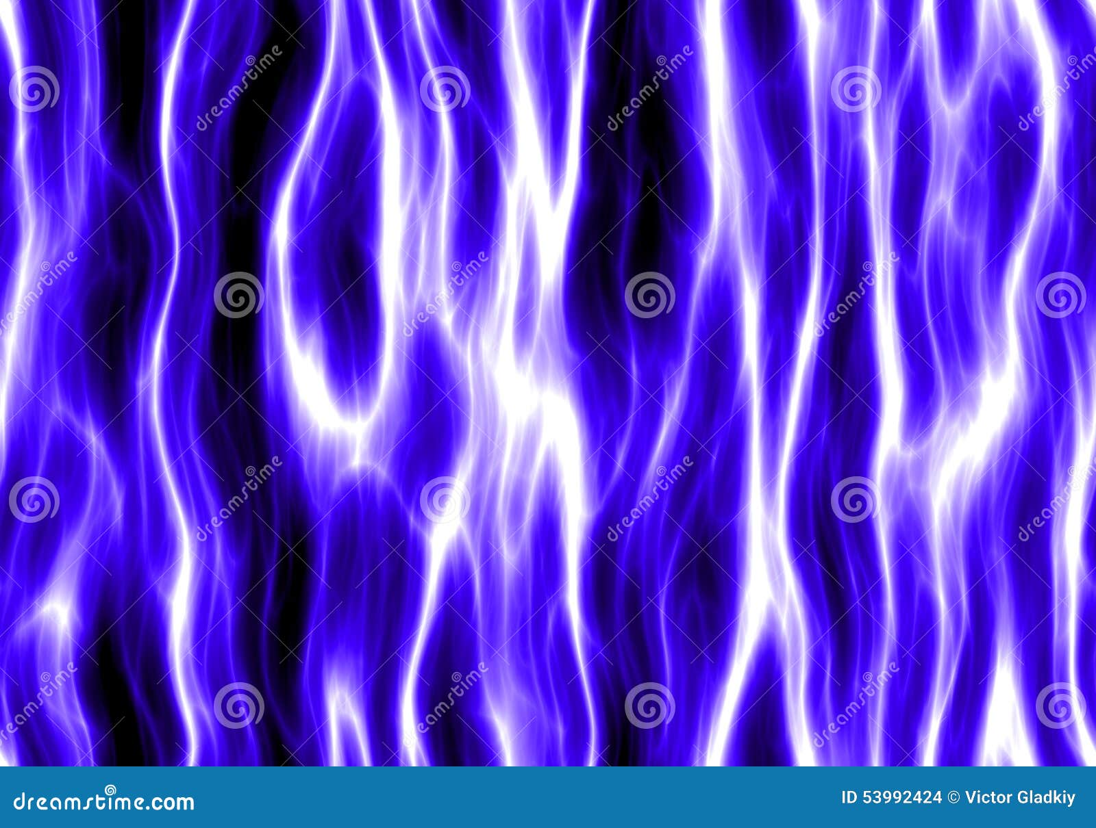 Abstract Blue Seamless Plasma Background Stock Illustration ...