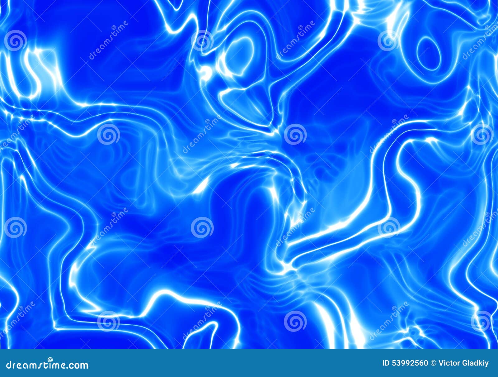 Abstract Blue Seamless Plasma Background Stock Illustration ...