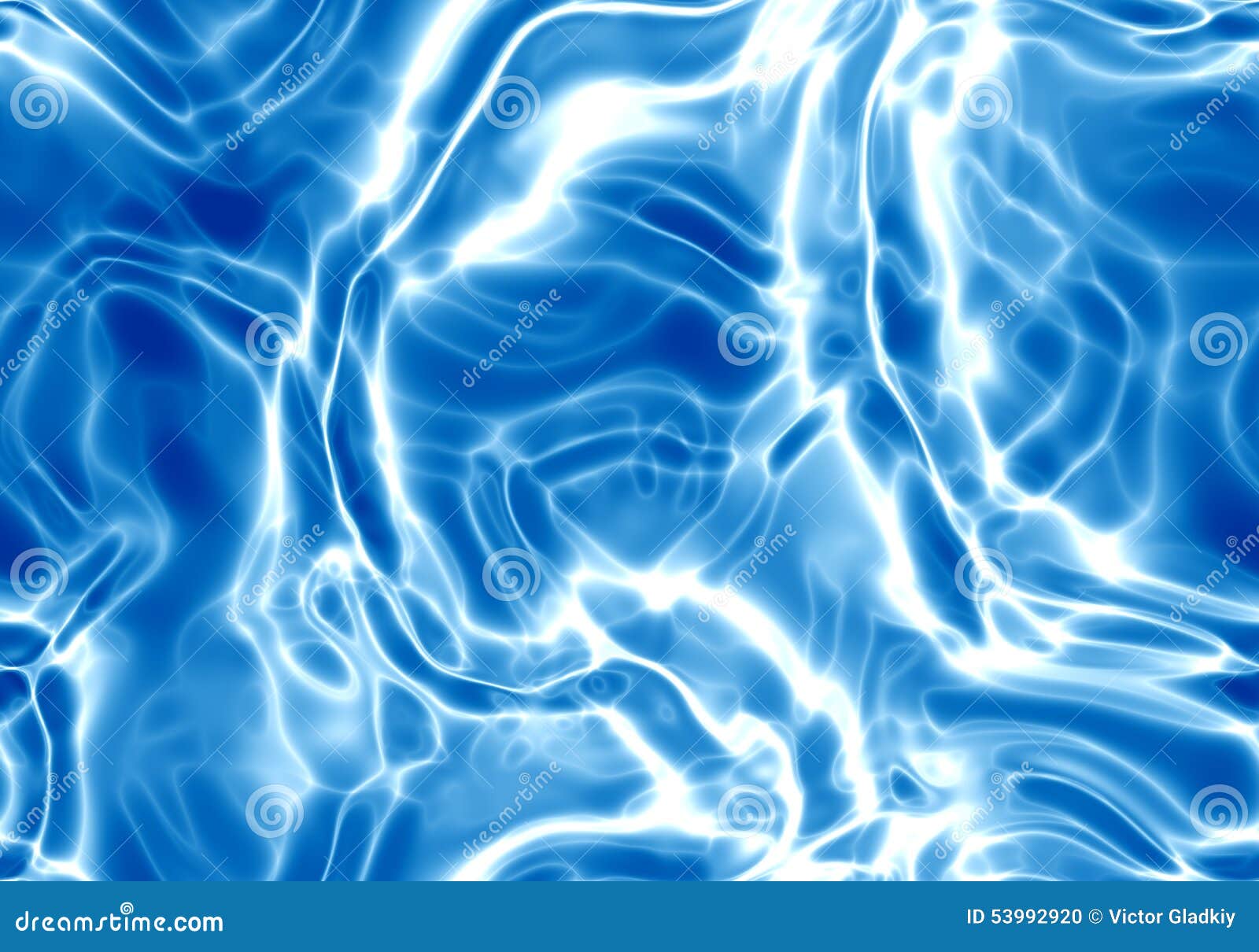 Abstract Blue Seamless Plasma Background Stock Illustration ...