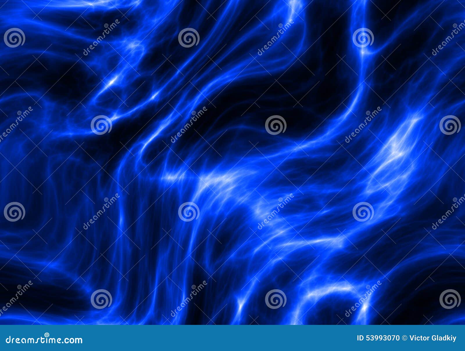Abstract Blue Seamless Plasma Background Stock Illustration ...
