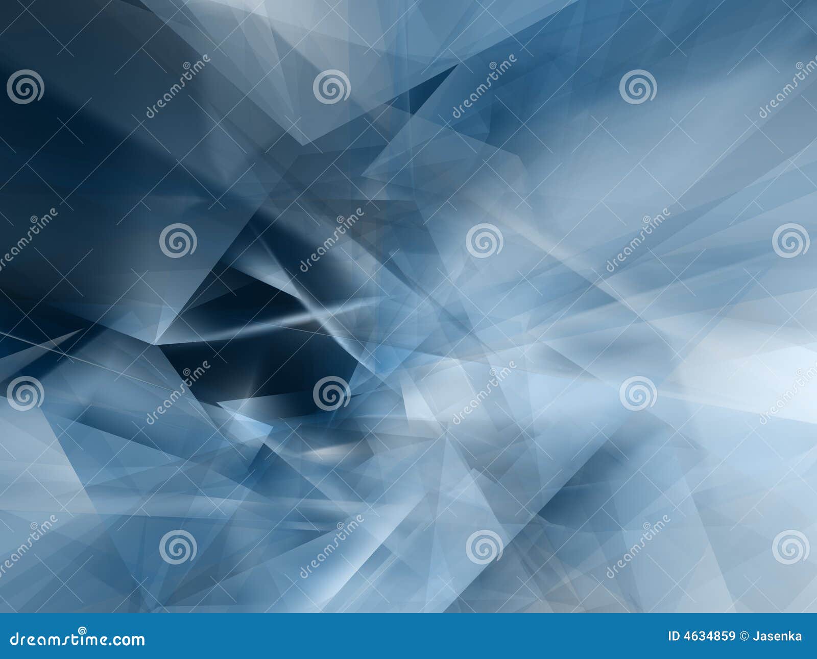 Abstract blue shape stock illustration. Illustration of background ...