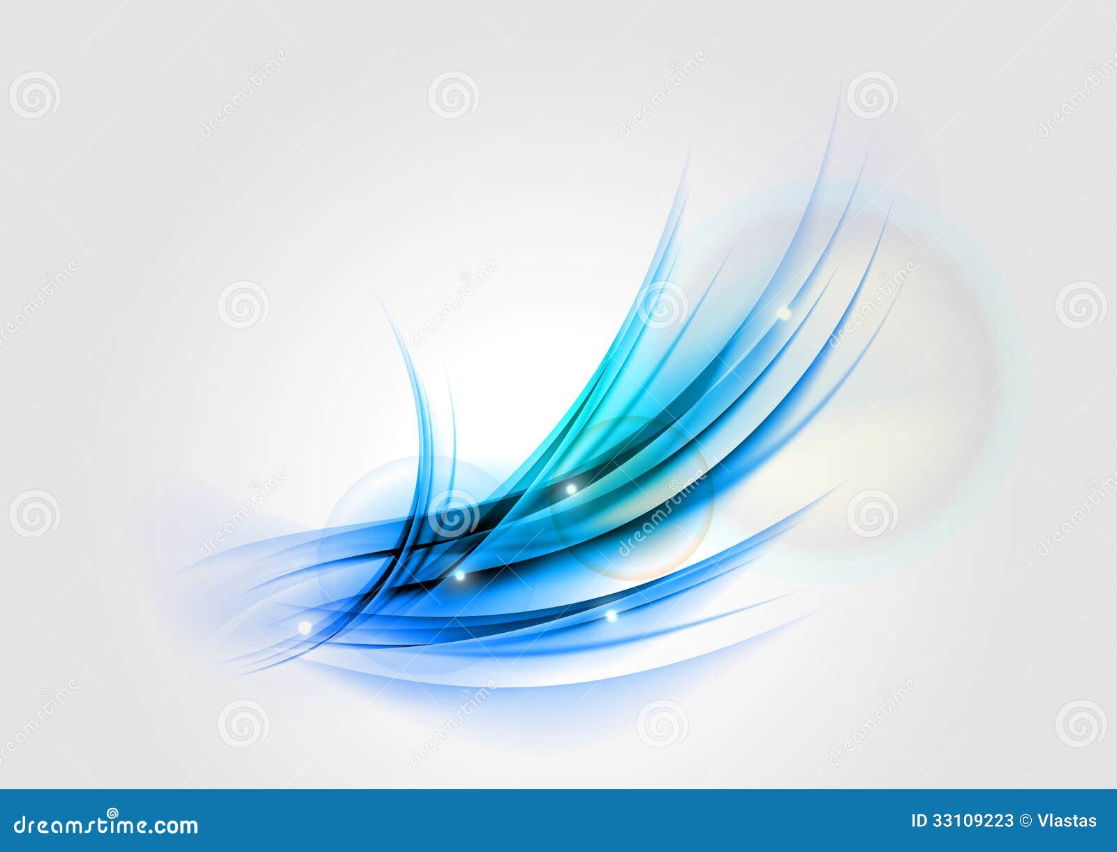Abstract blue shape stock vector. Illustration of line - 33109223