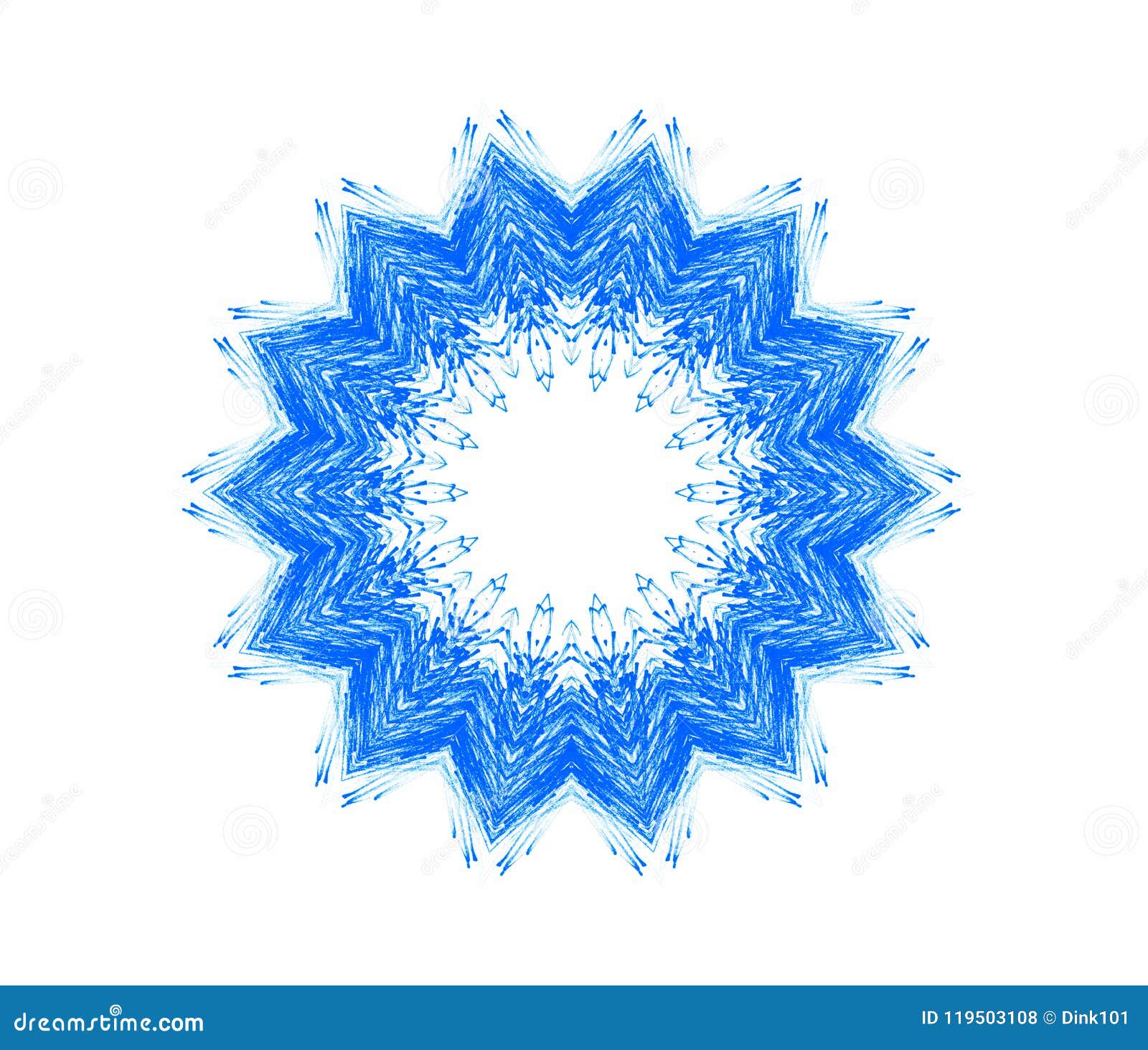 Abstract blue shape stock illustration. Illustration of clip - 119503108