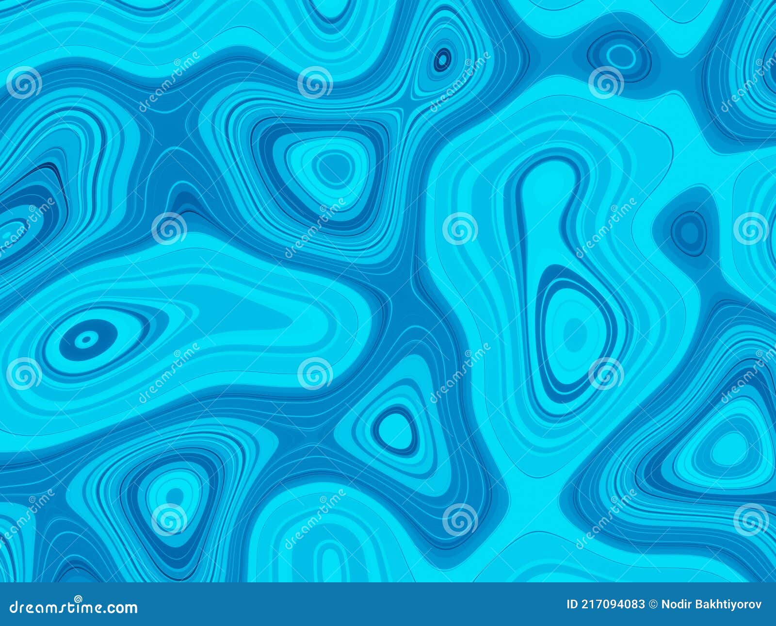 Abstract Blue Shapes Pattern Colorful Background Stock Illustration ...