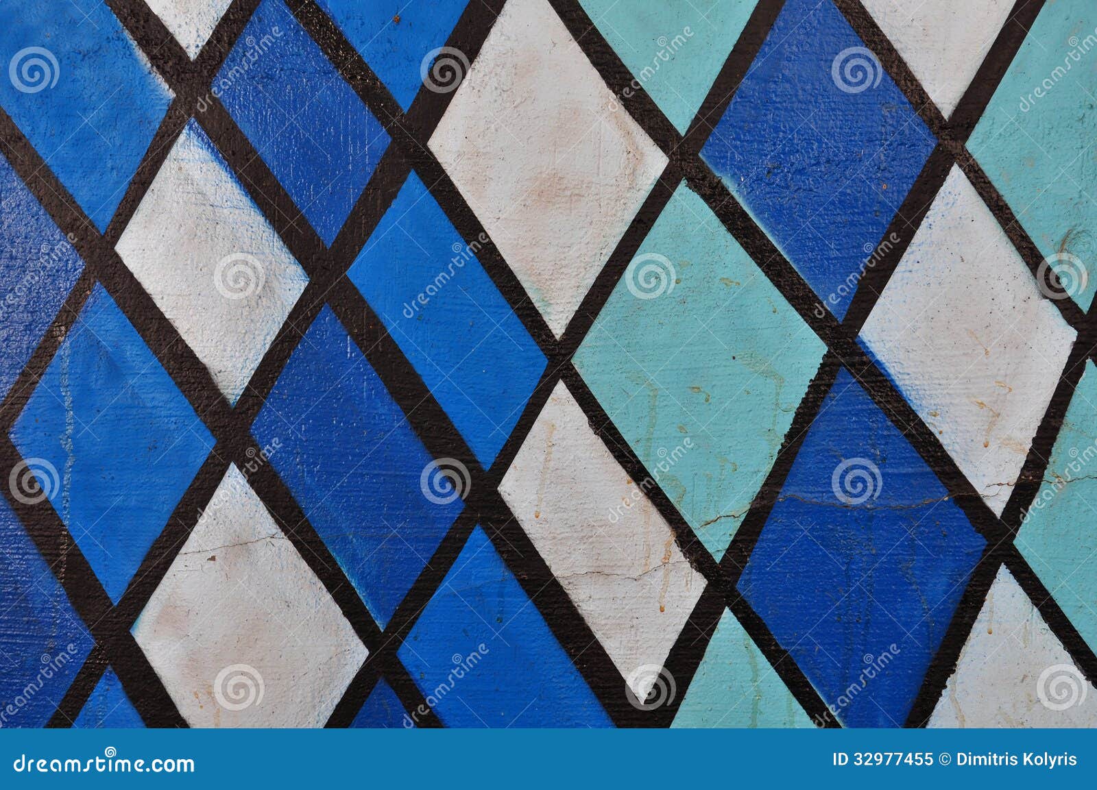 Abstract Blue Shapes Pattern Stock Image - Image of parallelogram, cyan ...