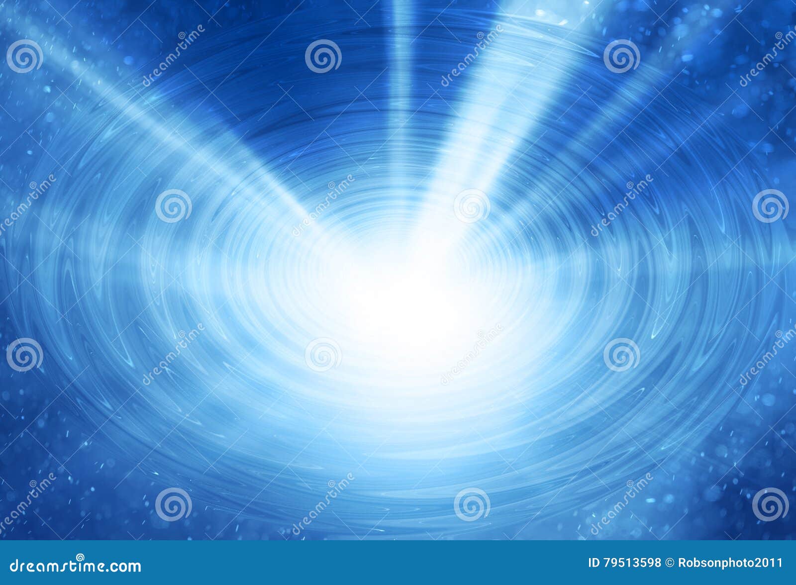 Abstract Blue Shiny Swirling Water Background Stock Illustration ...