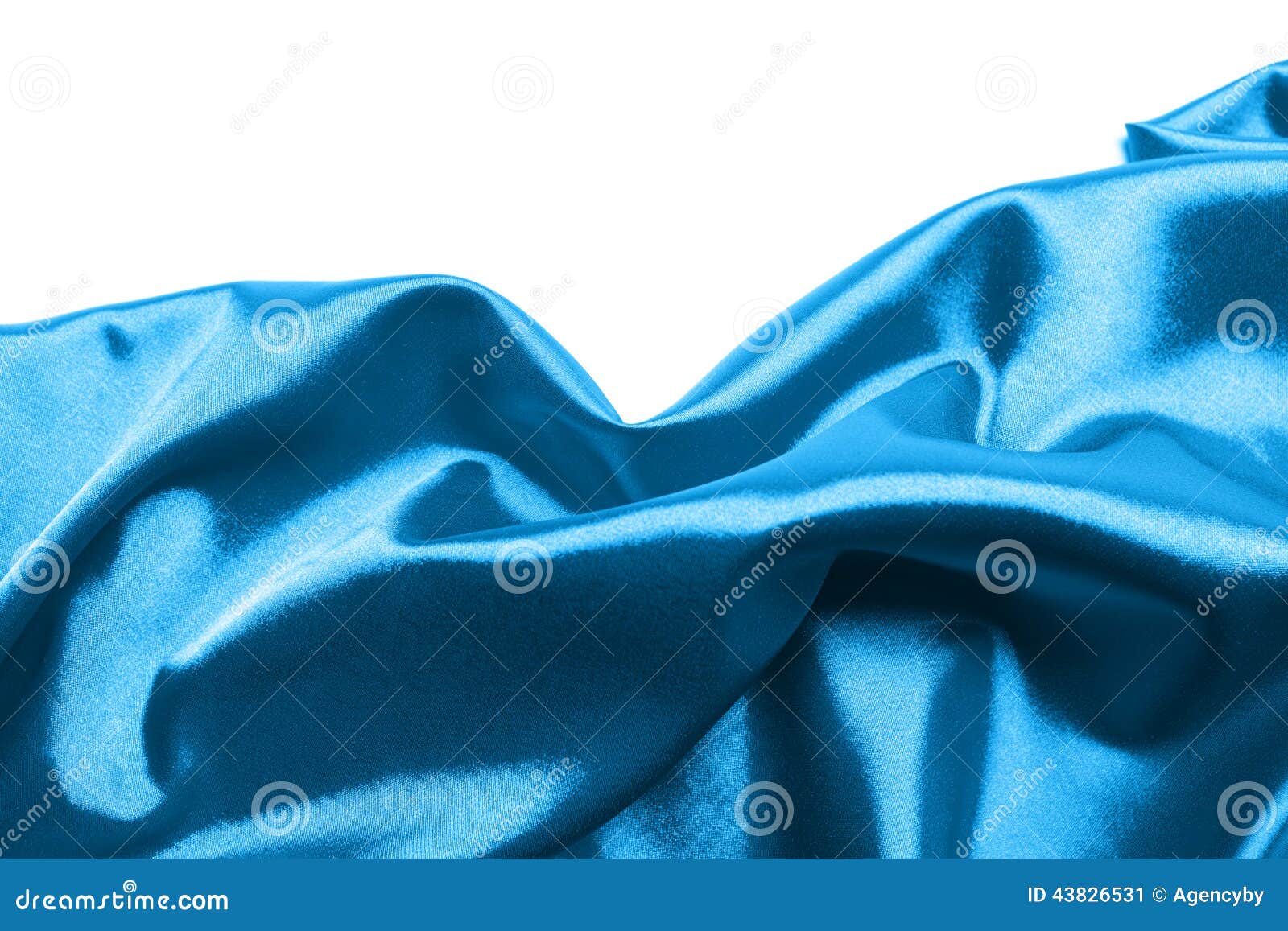Abstract Blue Silk Background Stock Image - Image of border, ripple ...