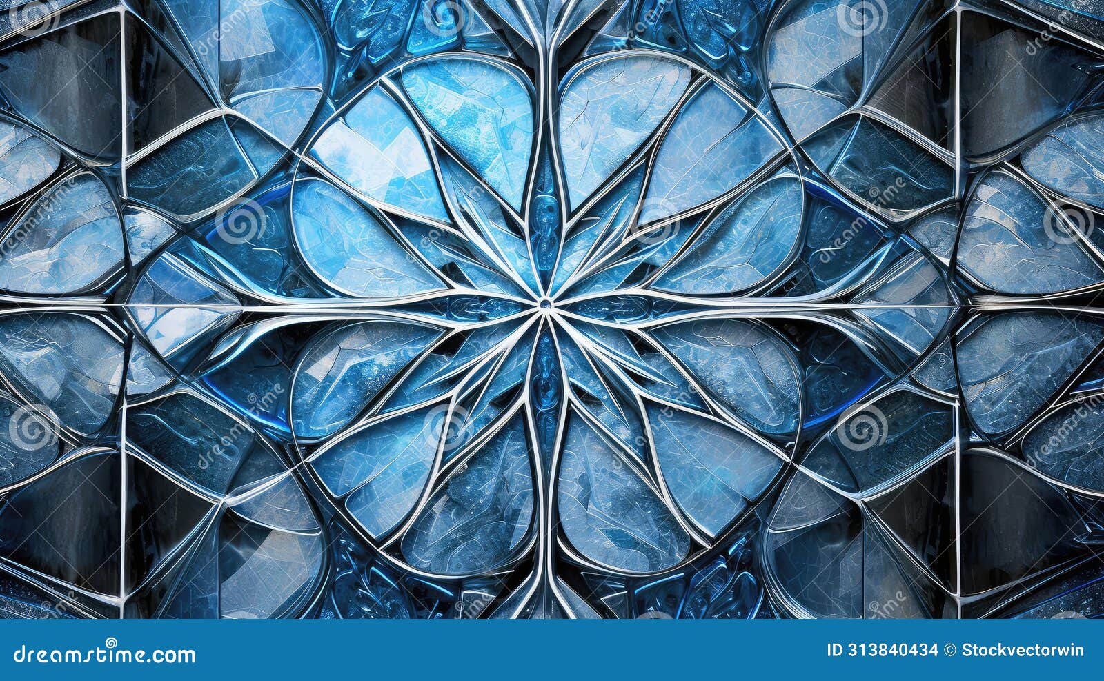 Abstract Blue and Silver Background Stock Photo - Image of captivating ...