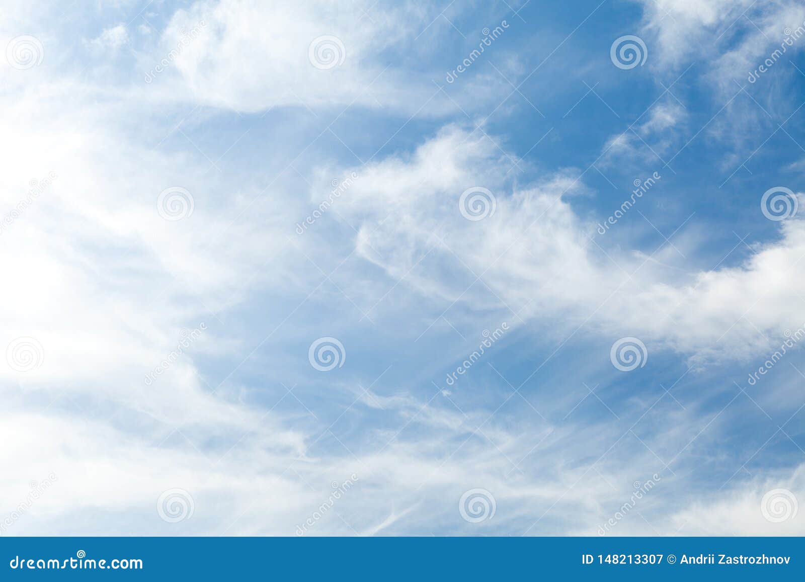 Abstract Blue Sky, Atmosphere Air Background Stock Image - Image of ...