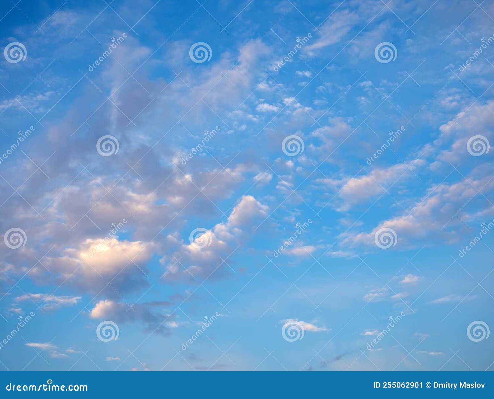 Abstract Blue Sky Background Stock Image - Image of background, high ...