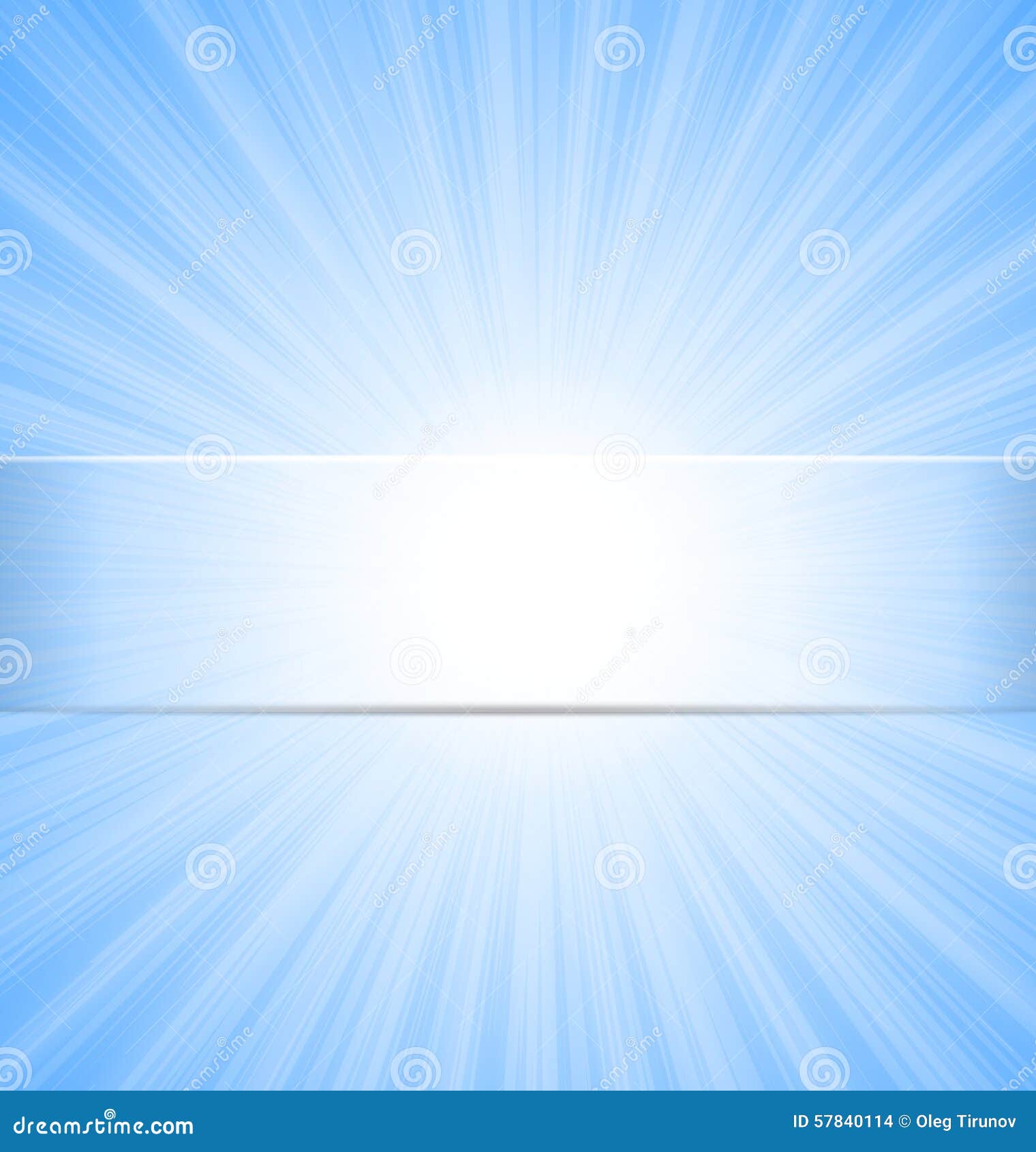 Abstract Blue Sky Sunbeam Background Stock Vector - Illustration of ...