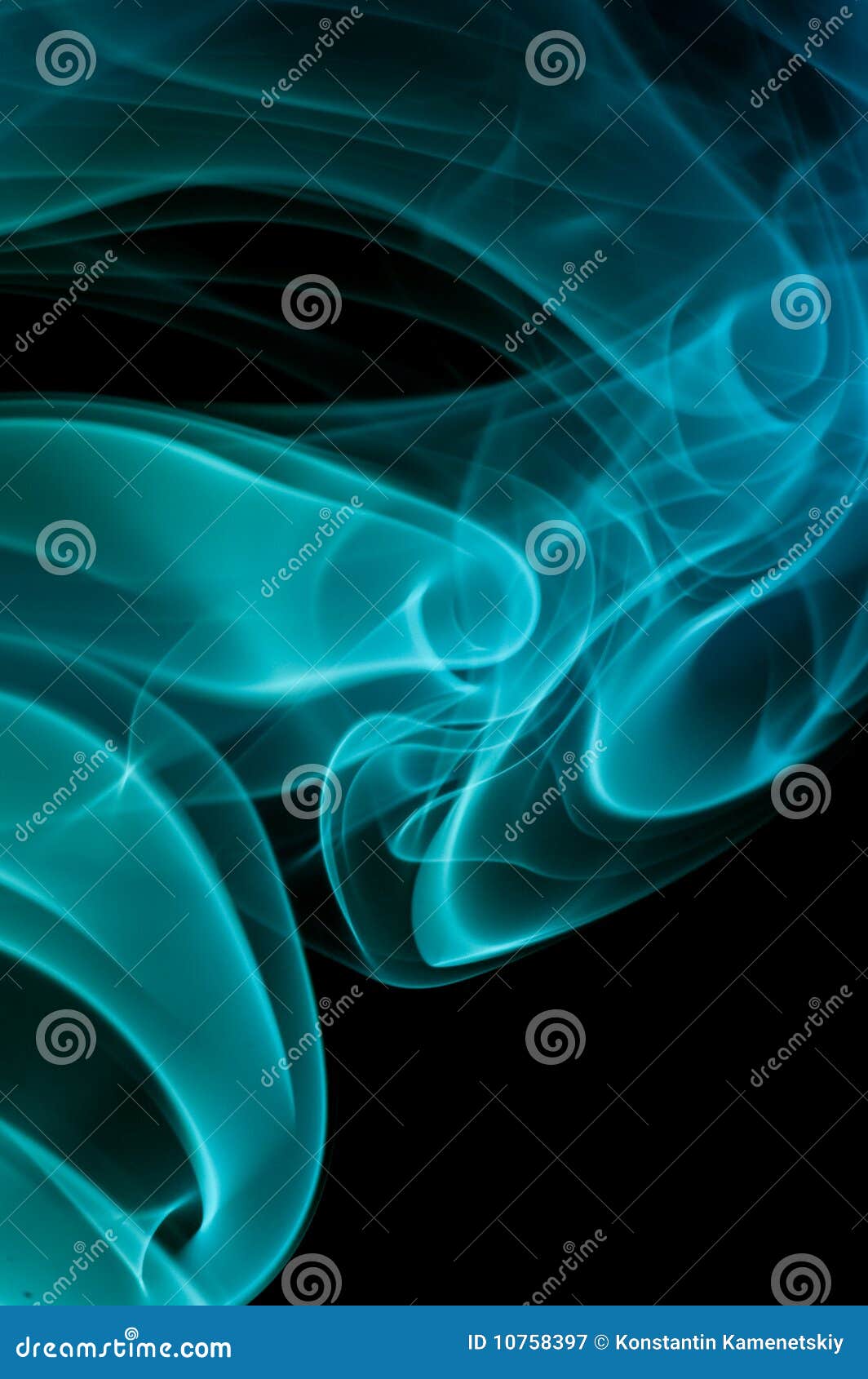 Abstract blue smoke stock image. Image of creativity - 10758397