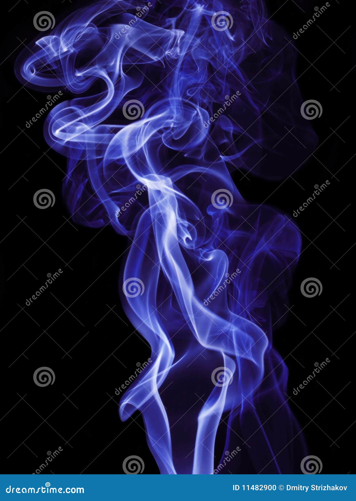Abstract blue smoke stock photo. Image of shape, smooth - 11482900