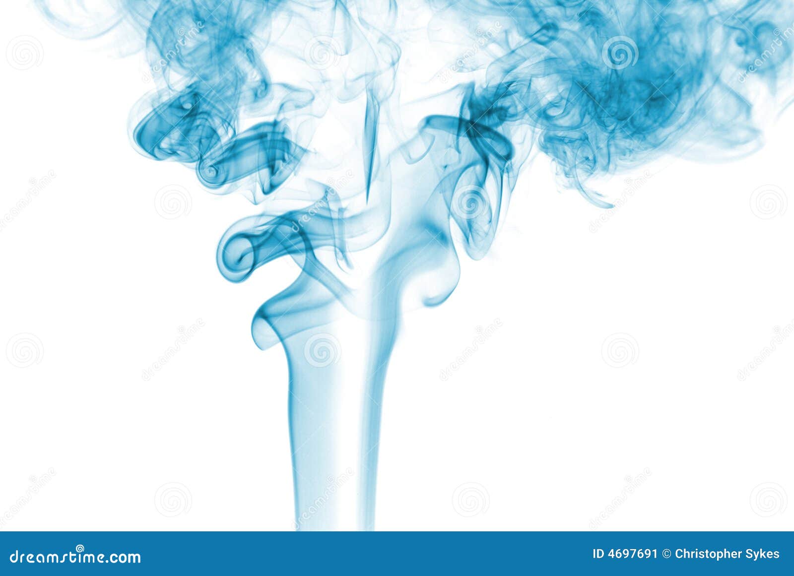 Abstract blue smoke stock image. Image of texture, habit - 4697691