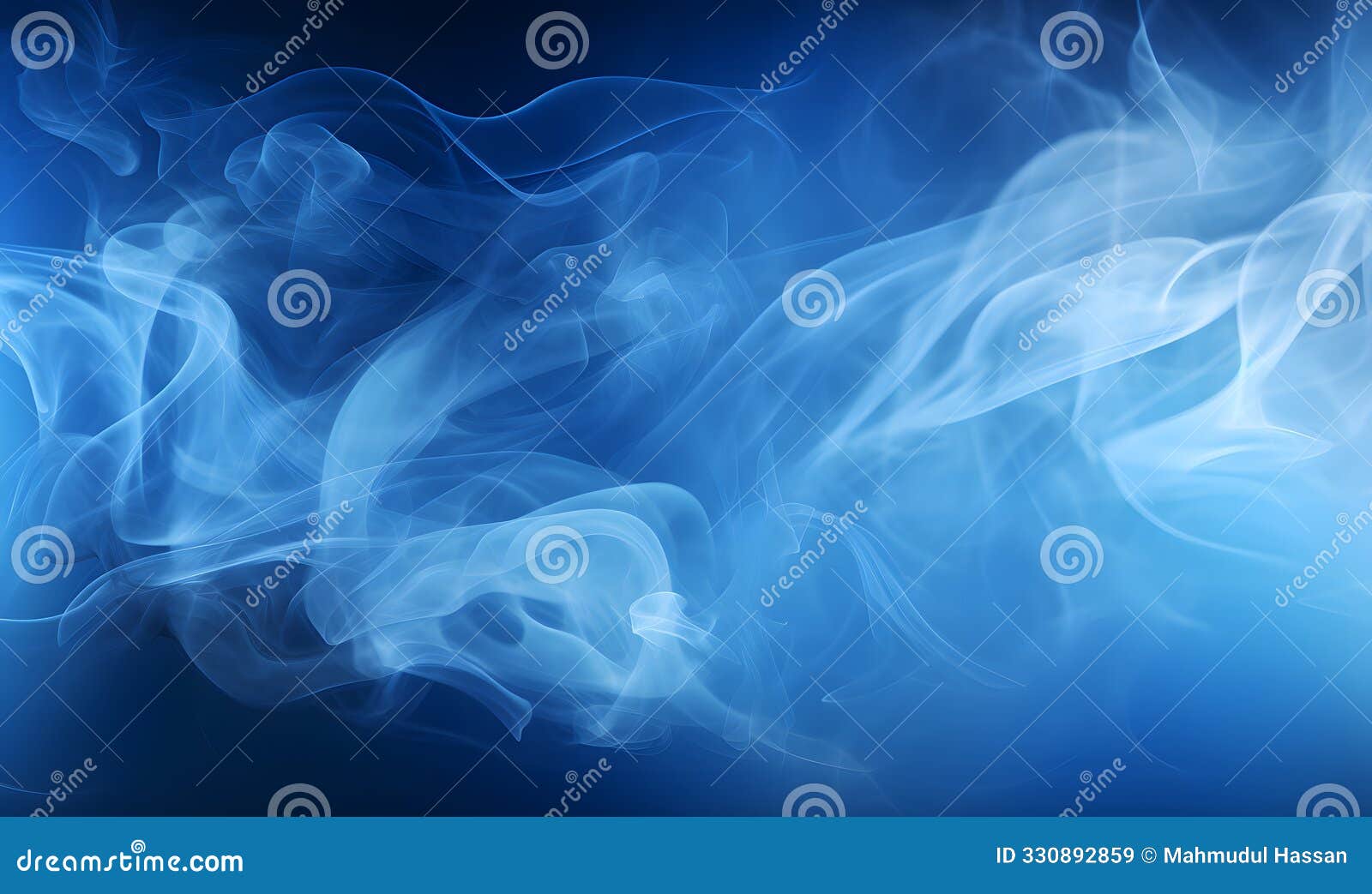 Abstract Blue Smoke Background. Smoky Background Texture Stock ...