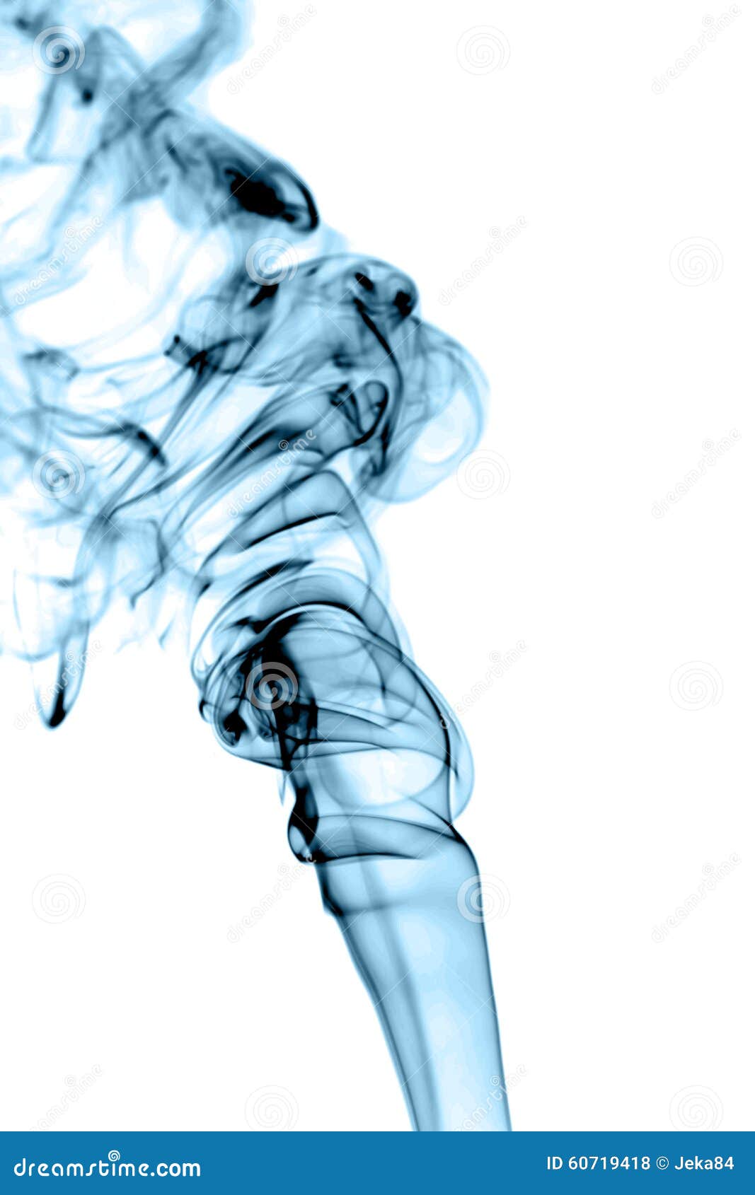 Abstract blue smoke stock photo. Image of mist, gray - 60719418
