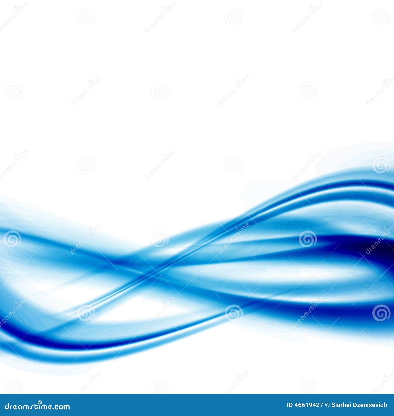 Abstract Blue Speed Wave Certificate Modern Stock Vector - Illustration ...