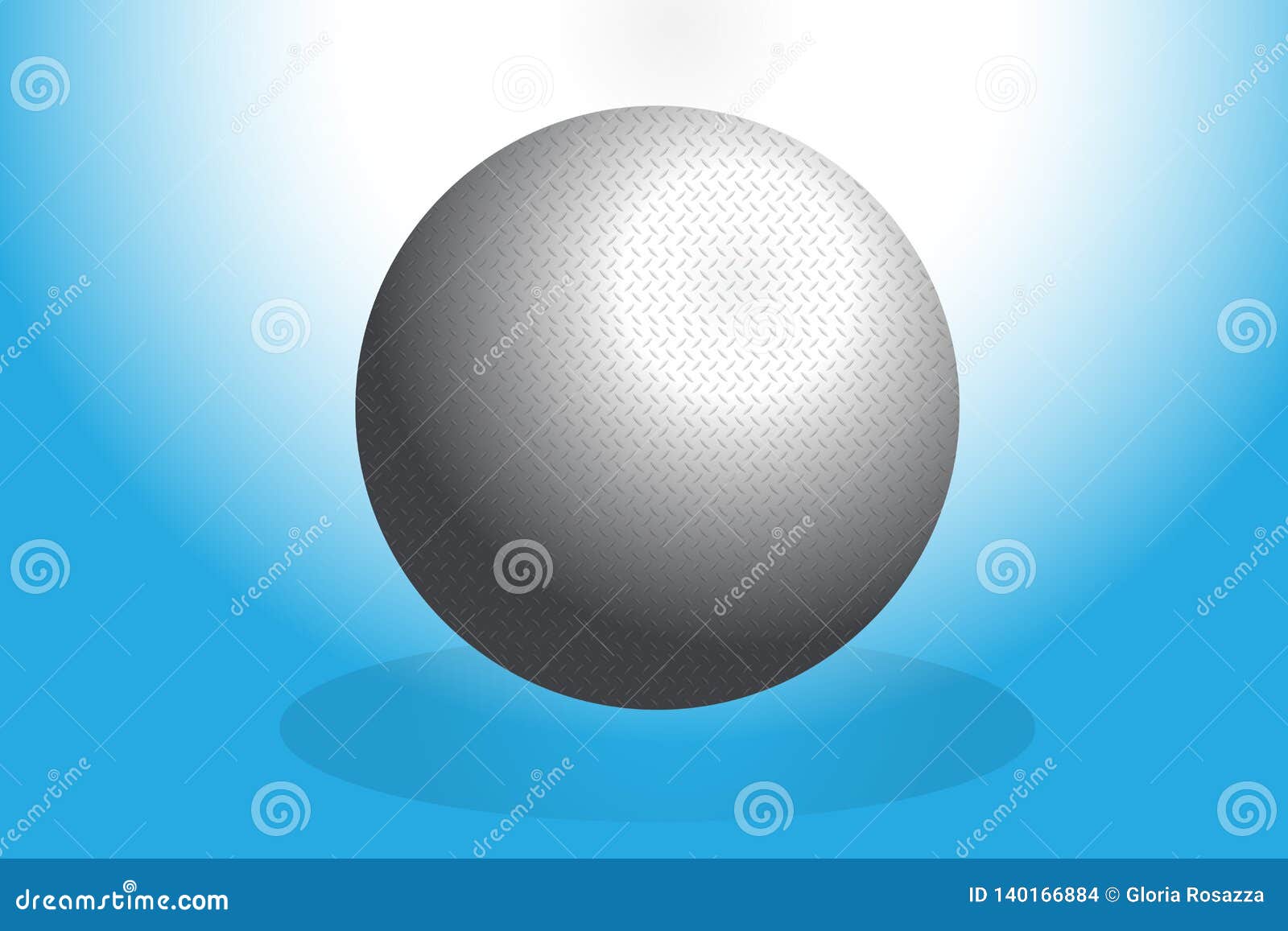 Abstract Silver Steel Sphere Texture Vector Image Stock Vector ...