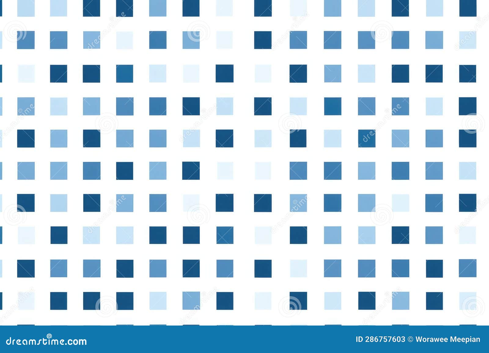 Abstract Blue Square Background. Pattern Texture with Copy Space Stock Illustration ...