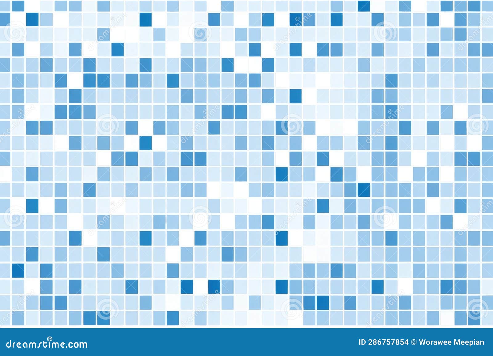 Abstract Blue Square Background. Pattern Texture with Copy Space Stock ...