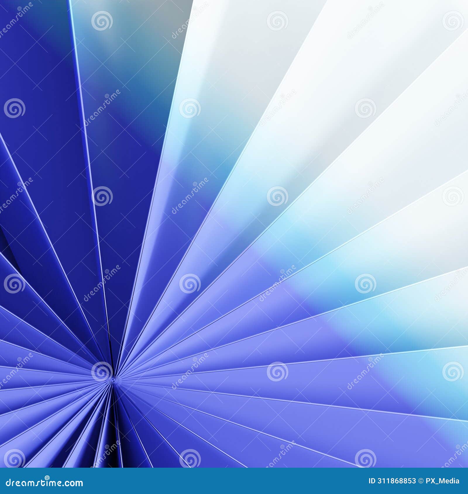Abstract 3D Blue Square Background with Stripes Stock Illustration ...