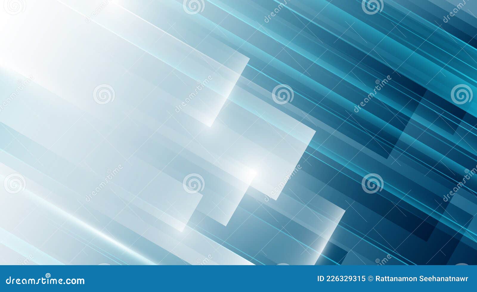 Abstract Blue Square Shapes Vector Background. Overlay Blue Gradient ...