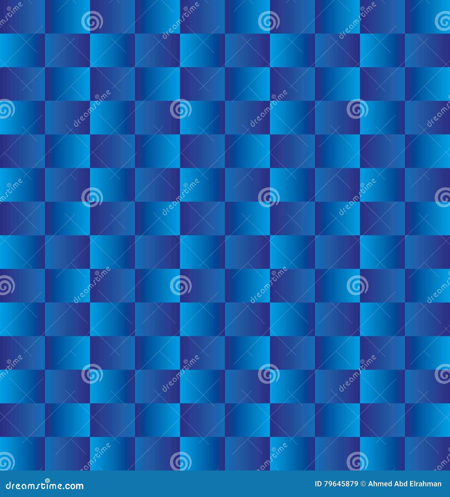Abstract Blue Squares Background Stock Illustration - Illustration of ...