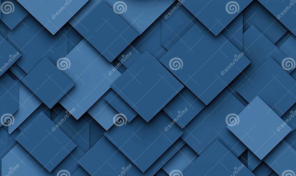 Abstract Blue Squares Background for Website, Presentation, or Design ...