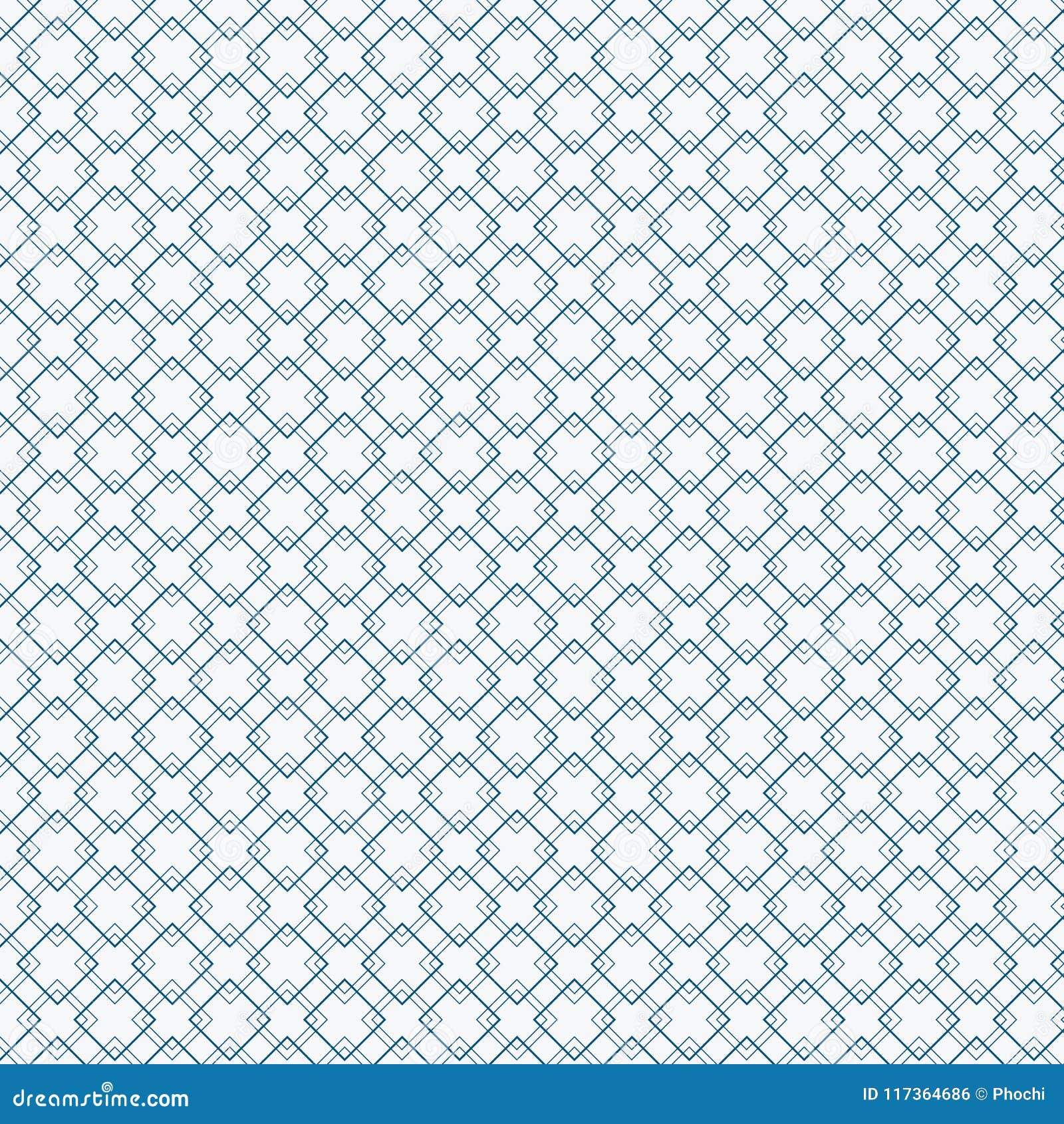 Abstract Blue Squares Pattern on White Background. Stock Vector ...