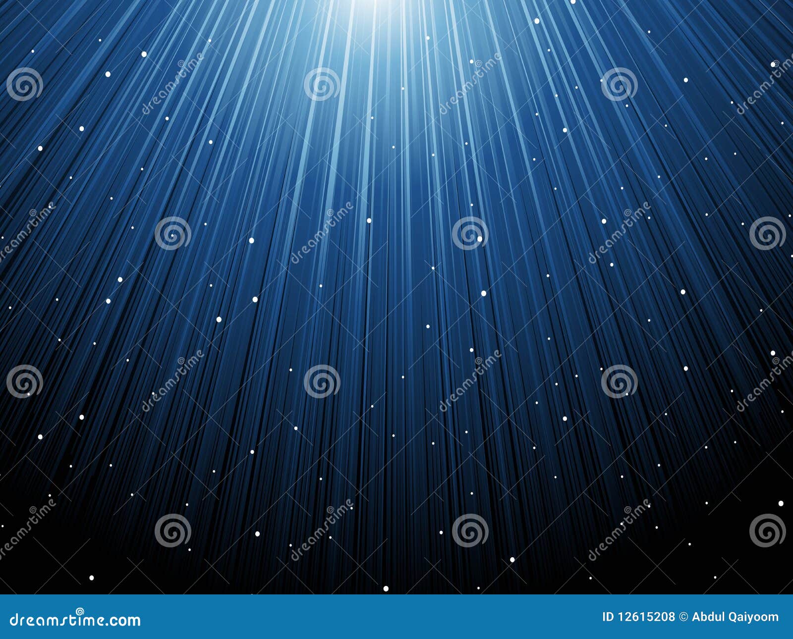 Abstract Blue Starburst Background Stock Vector - Illustration of ...