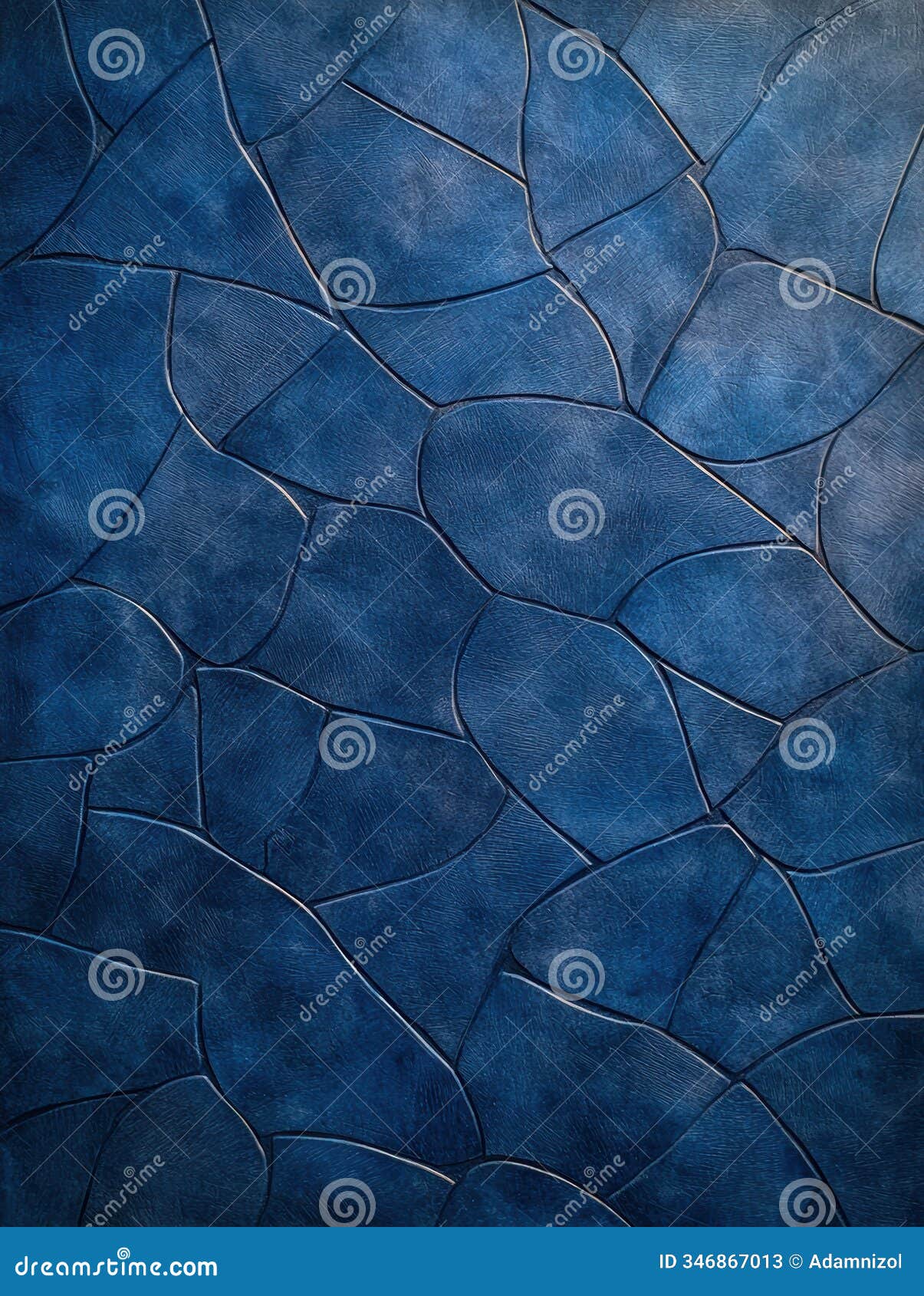 Abstract Blue Stone Tile Texture Background Stock Illustration ...