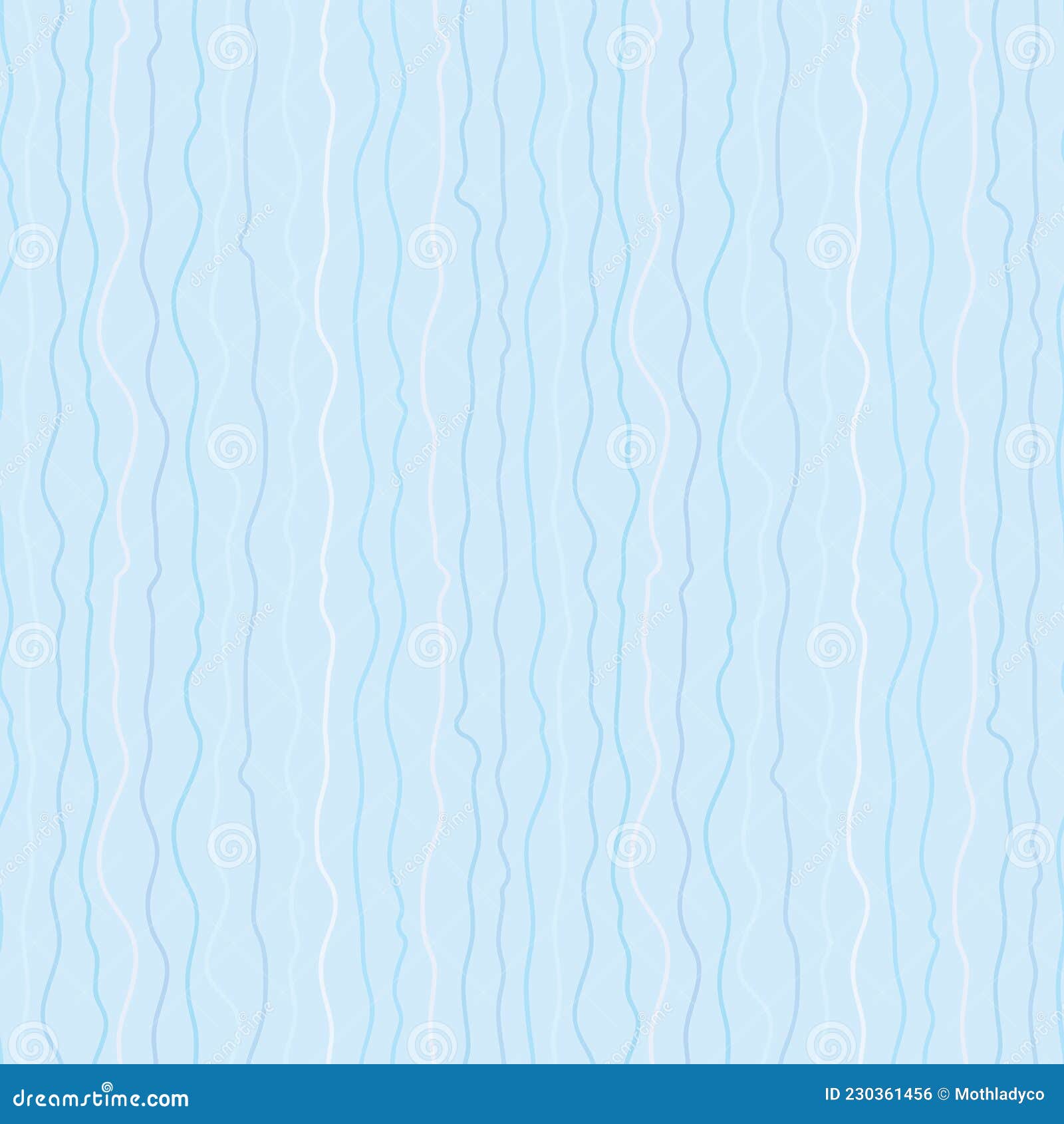 Abstract Blue Stripe Pattern with Curvy Lines Stock Vector ...