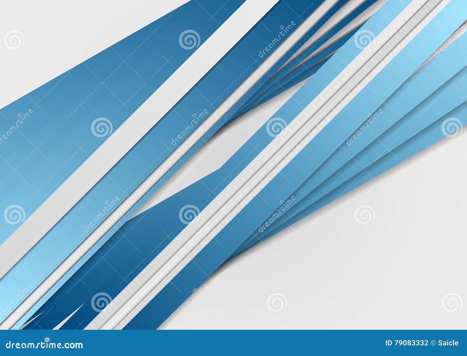 Abstract Blue Stripes Corporate Background Stock Vector - Illustration ...
