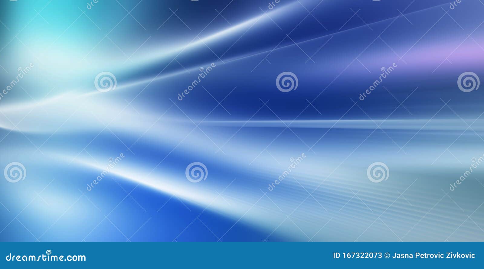 Abstract Blue Sun Rays Soft Background Stock Illustration ...