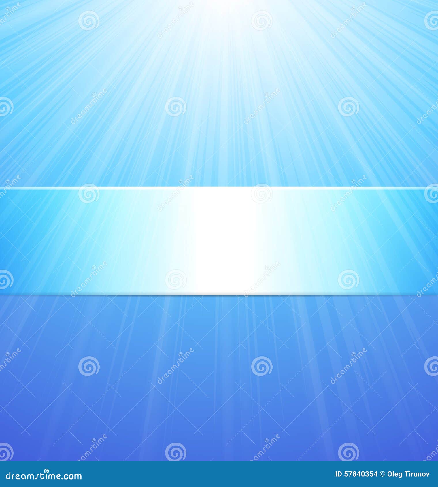 Abstract Blue Sunshine Background Stock Vector - Illustration of power ...