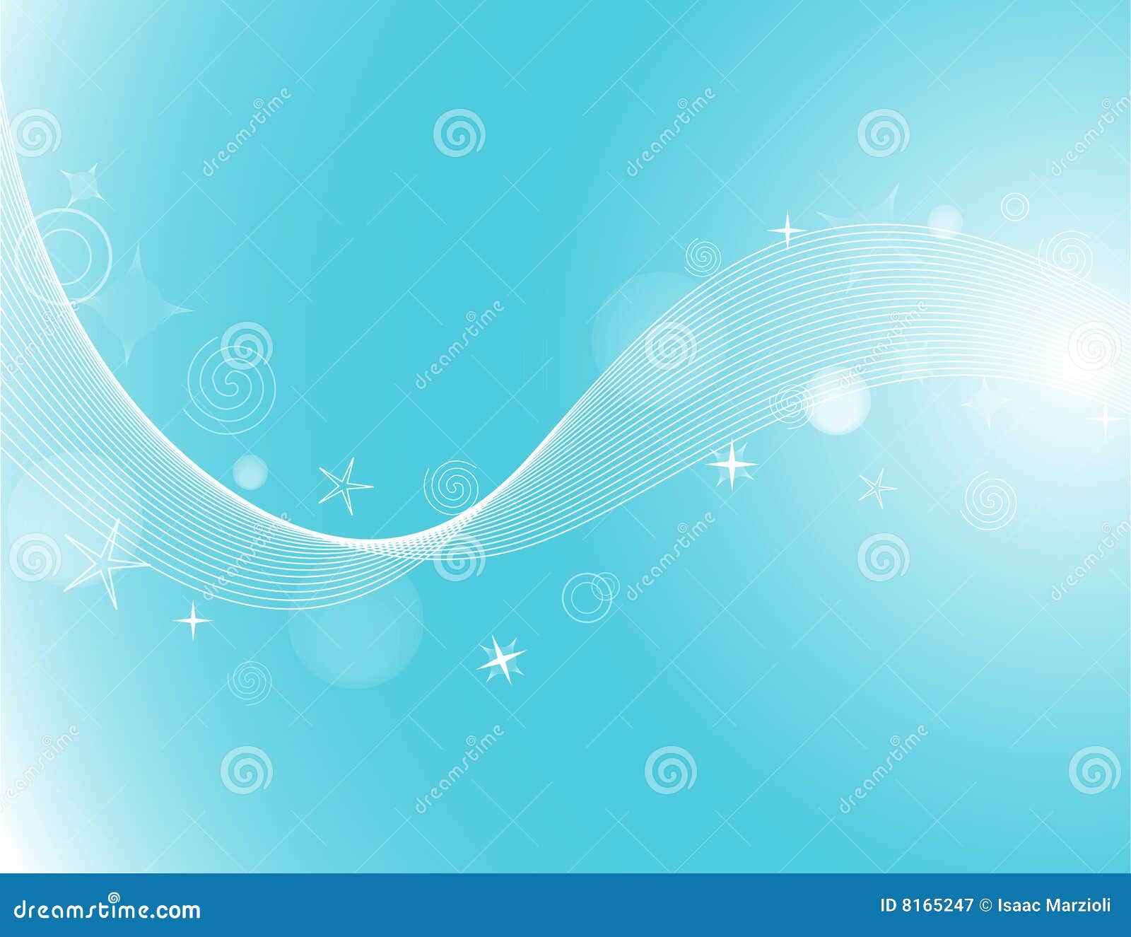 Abstract Blue Swirl Background Stock Vector - Illustration of rich ...
