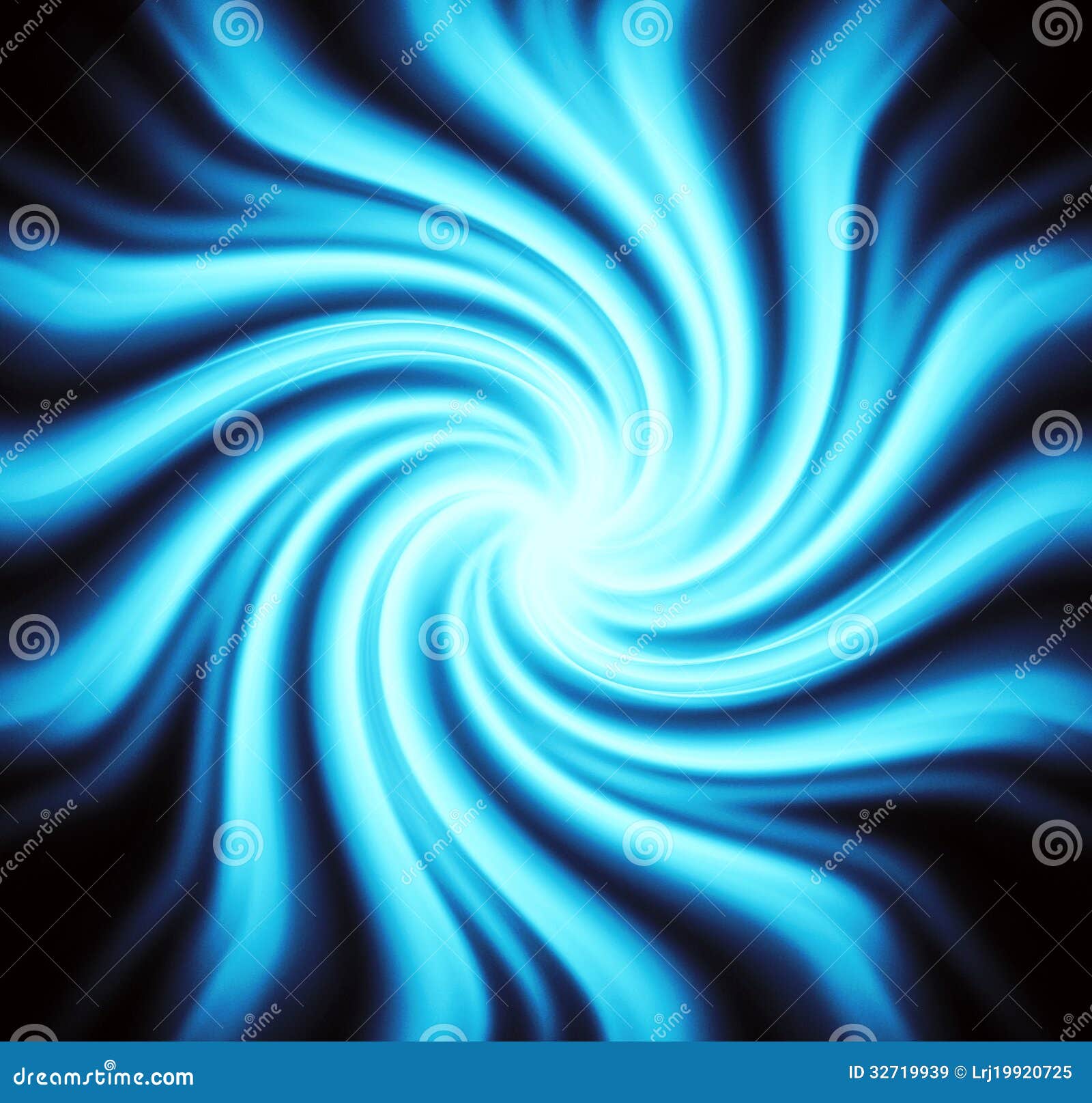 Abstract blue swirl stock illustration. Illustration of flowing - 32719939