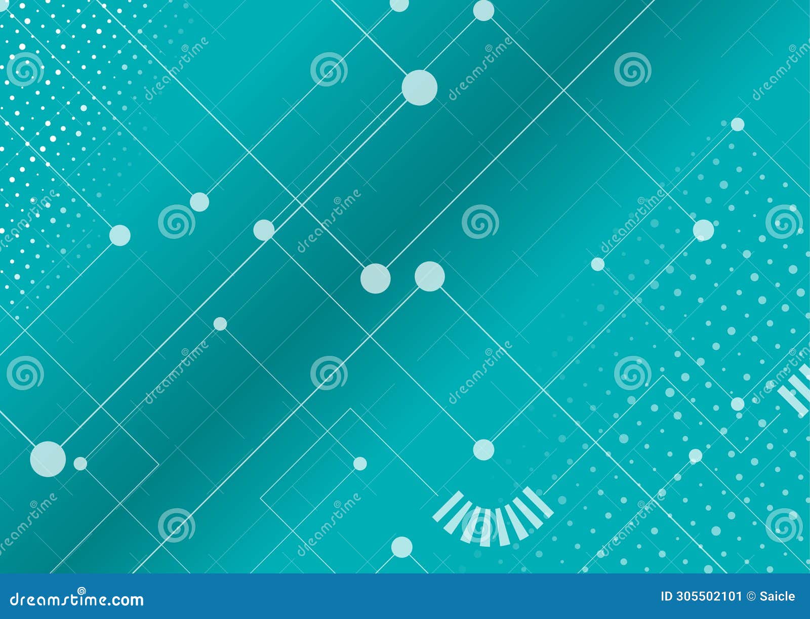 Abstract Blue Tech Circuit Board Lines Drawing Graphic Design Stock ...