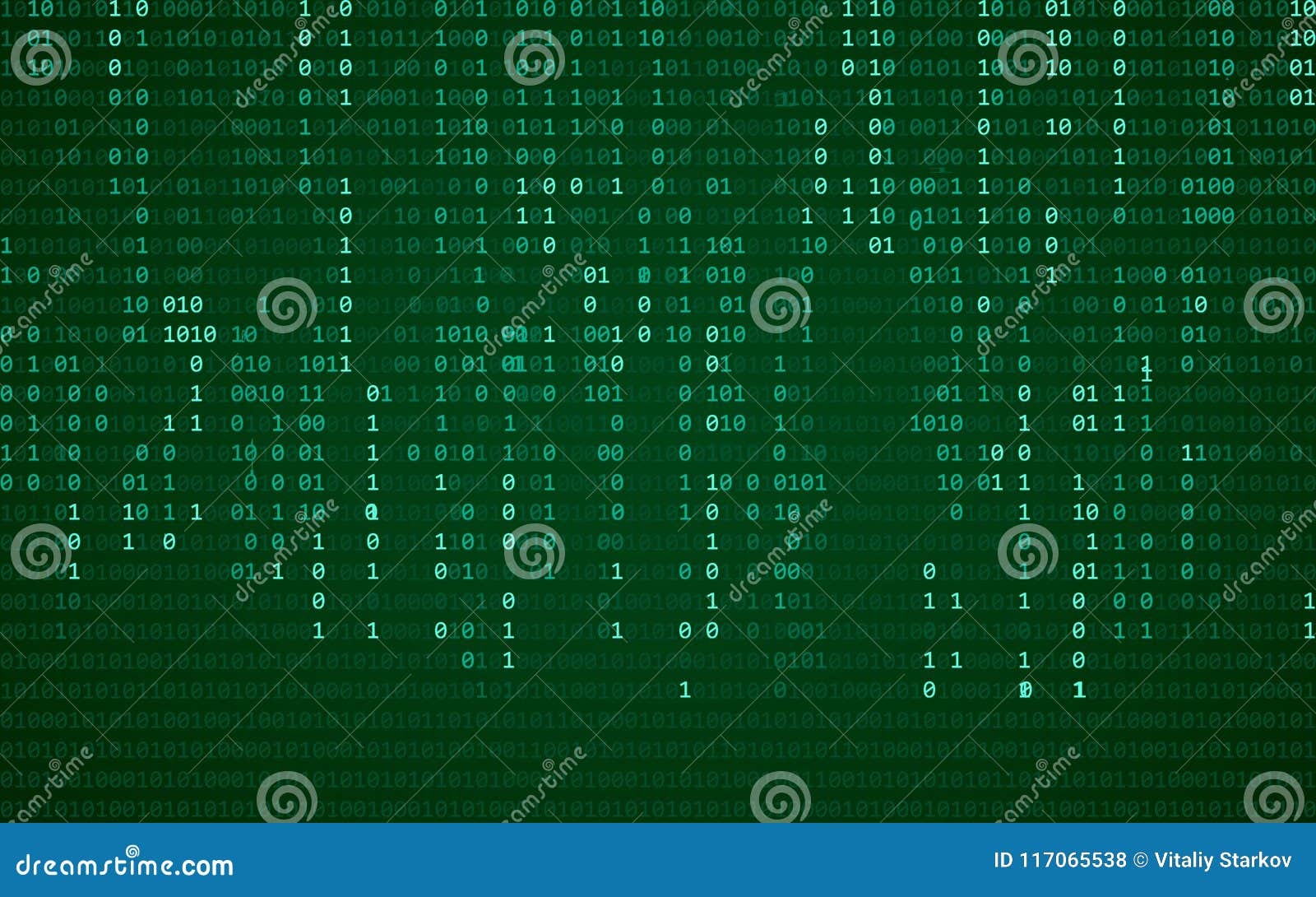 Abstract Blue Technology Background Binary Computer Code Programming Coding Hacker Concept