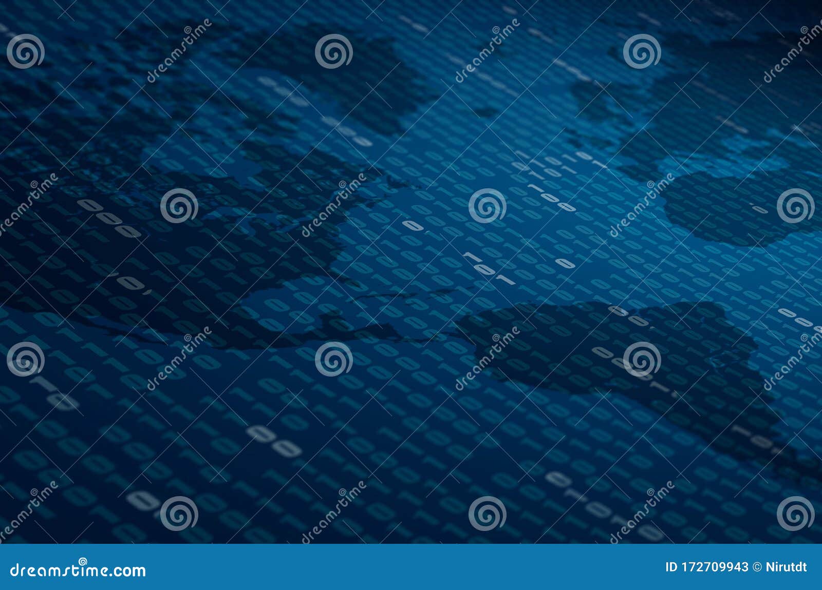 Abstract Blue Technology Background Stock Image - Image of futuristic, future: 172709943