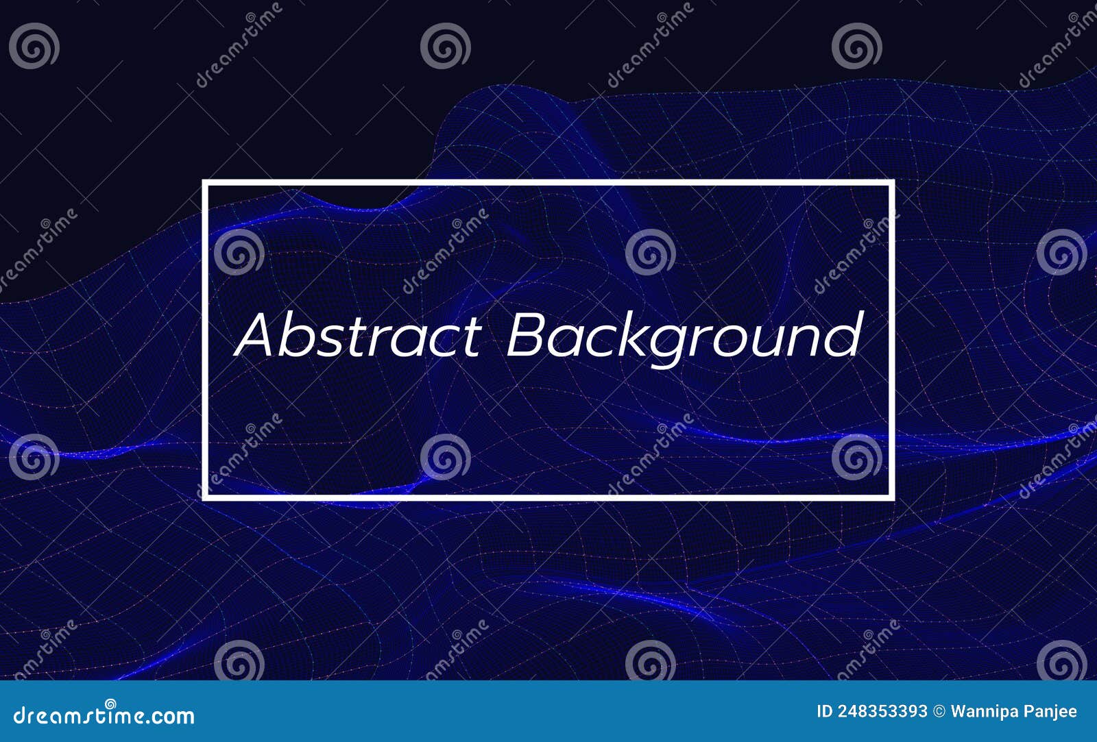 Abstract Blue Technology Blaclground Design Stock Vector - Illustration ...