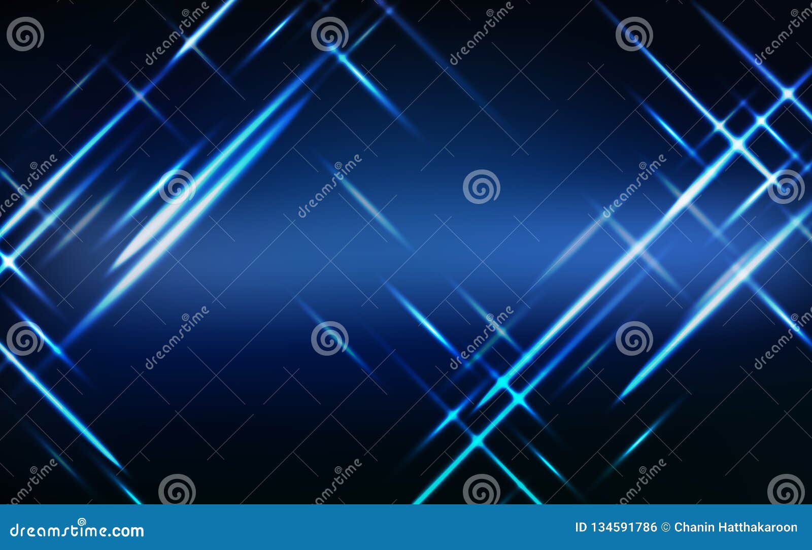 Abstract, Blue Technology Neon Glowing Bright, Light Effect Background ...