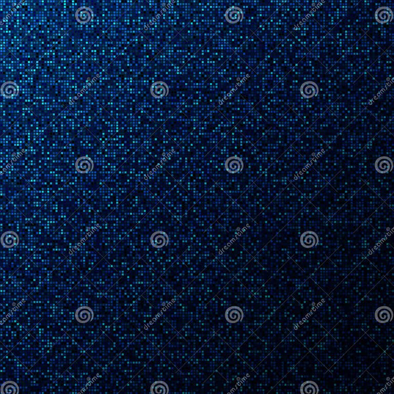 Abstract Blue Pixel Background Stock Vector - Illustration of color ...