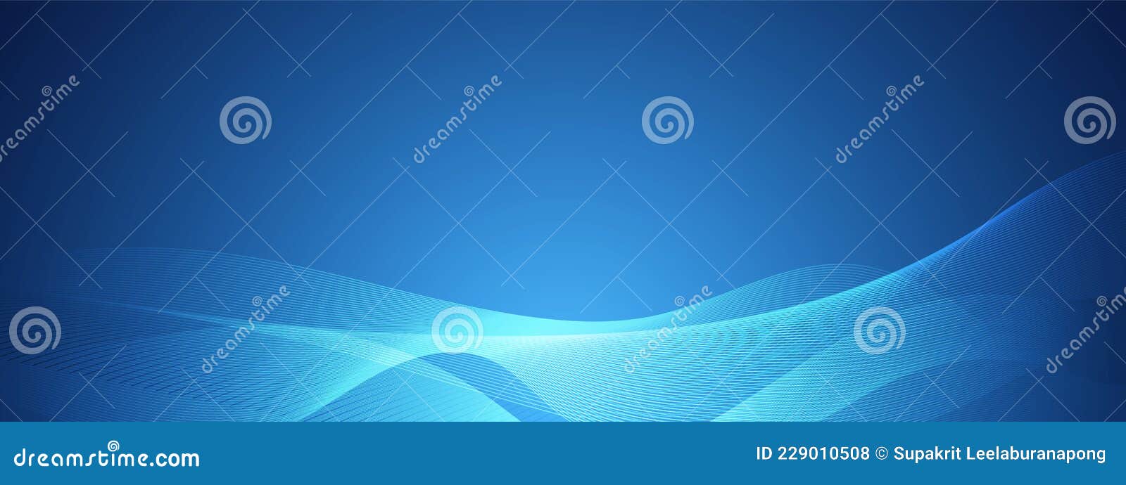 Abstract Blue Technology Wave Design, Digital Network Background ...
