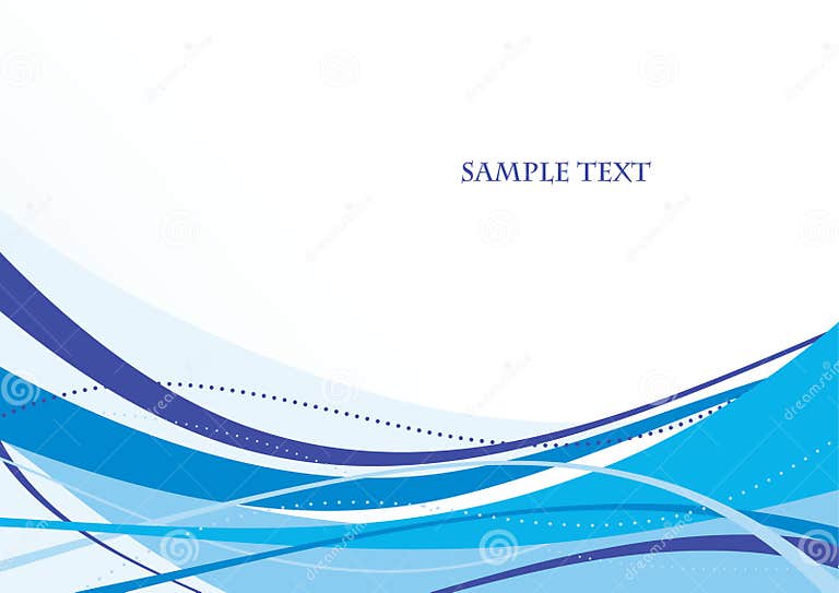 Abstract blue template stock vector. Illustration of style - 6646331