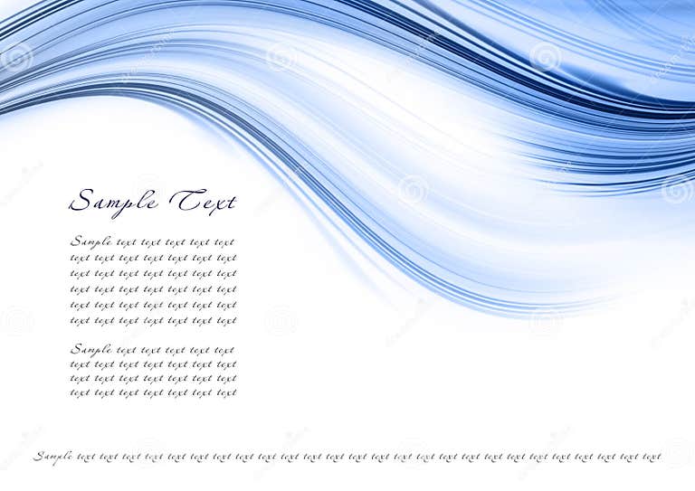 Abstract blue template stock illustration. Illustration of graphic ...