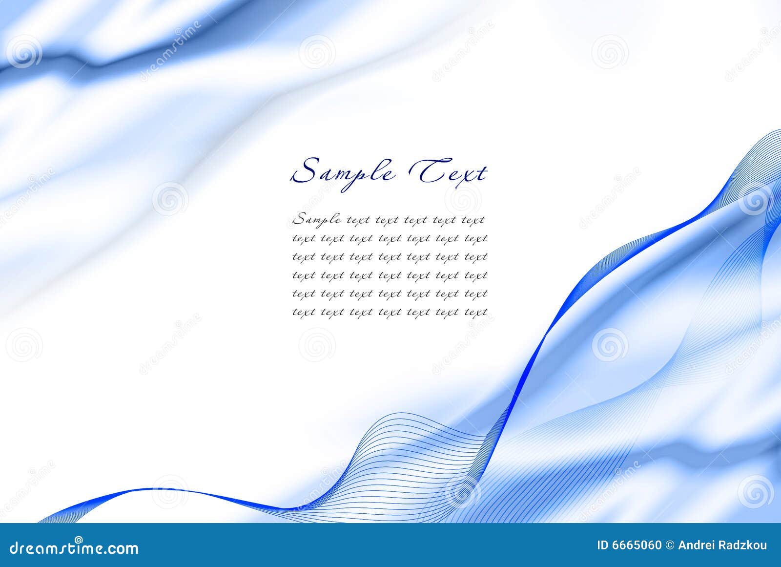 Abstract blue template stock illustration. Illustration of effects ...